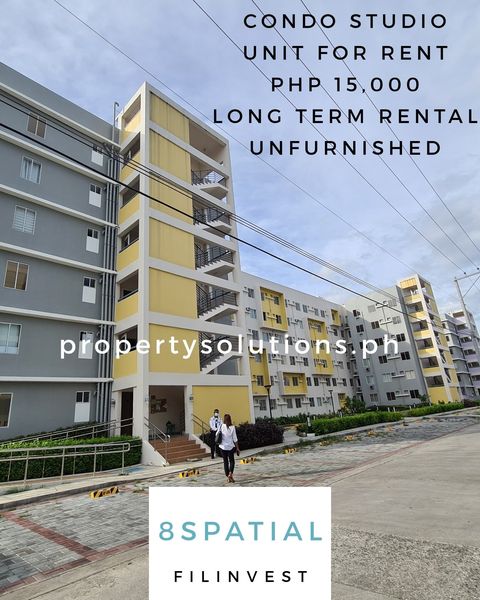 Brand new Studio Condo Unit for Rental at 8 Spatial by Filinvest Ma-a ...